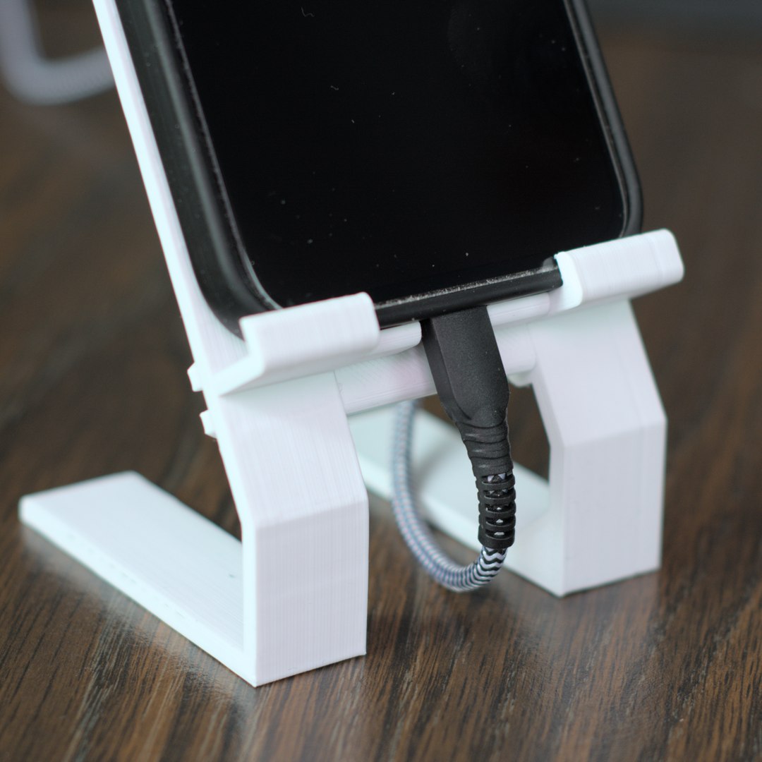 Snap Together Phone Stand by maker-tgin | Download free STL model ...