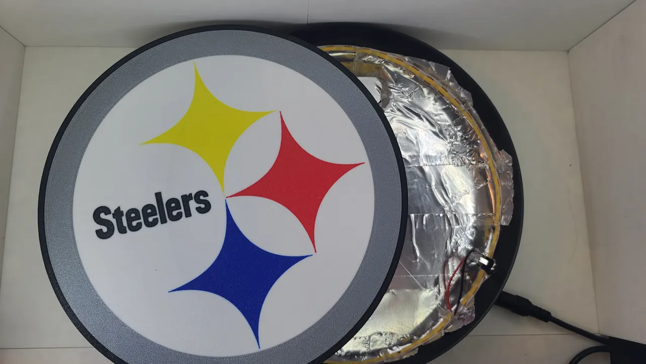 Steelers Lightbox by Dohara | Download free STL model | Printables.com