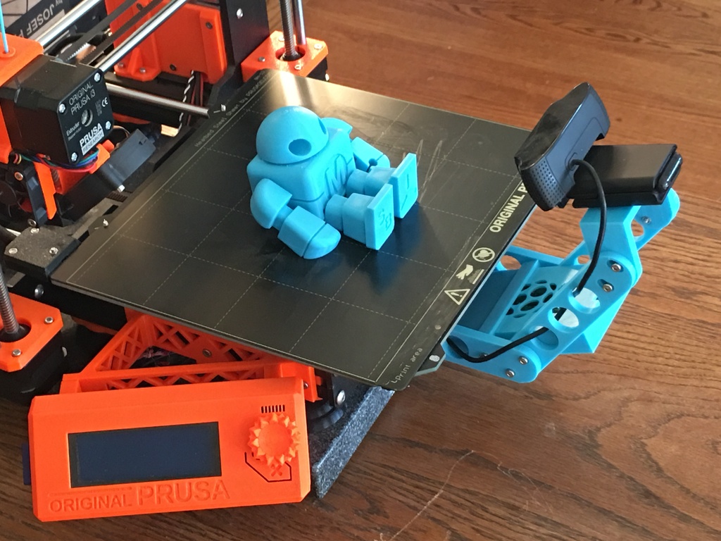Frame Mounted Camera and Pi Case for Prusa MK3s by Real 3D Prints ...