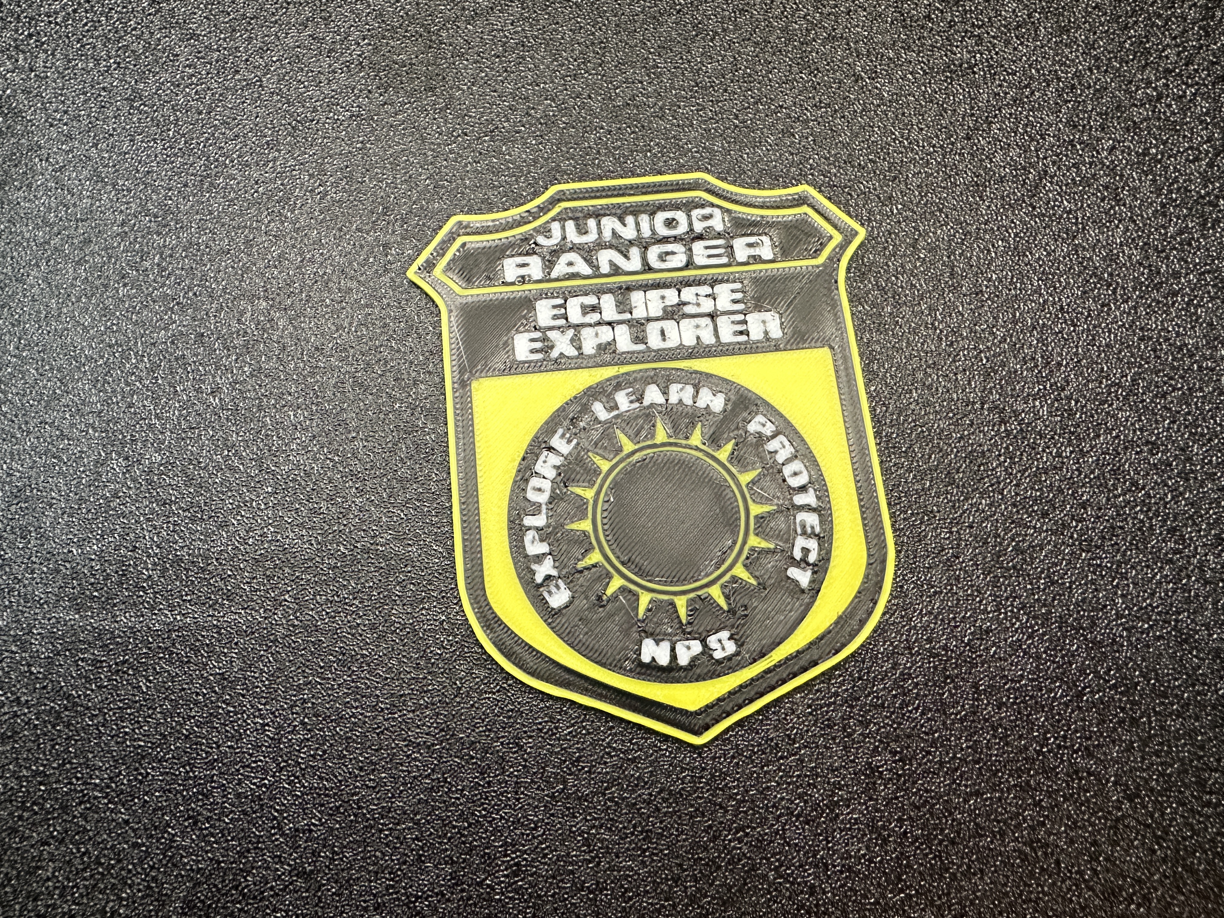 Eclipse Explorer Junior Ranger Program NPS Badge par maxelman ...