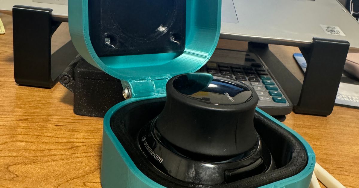 3D Connexion Spacemouse wireless Case by AllanHunter | Download free ...