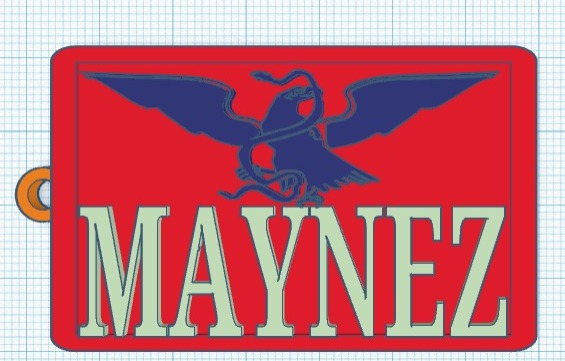 maynez keychain MC by wolfmachin | Download free STL model | Printables.com