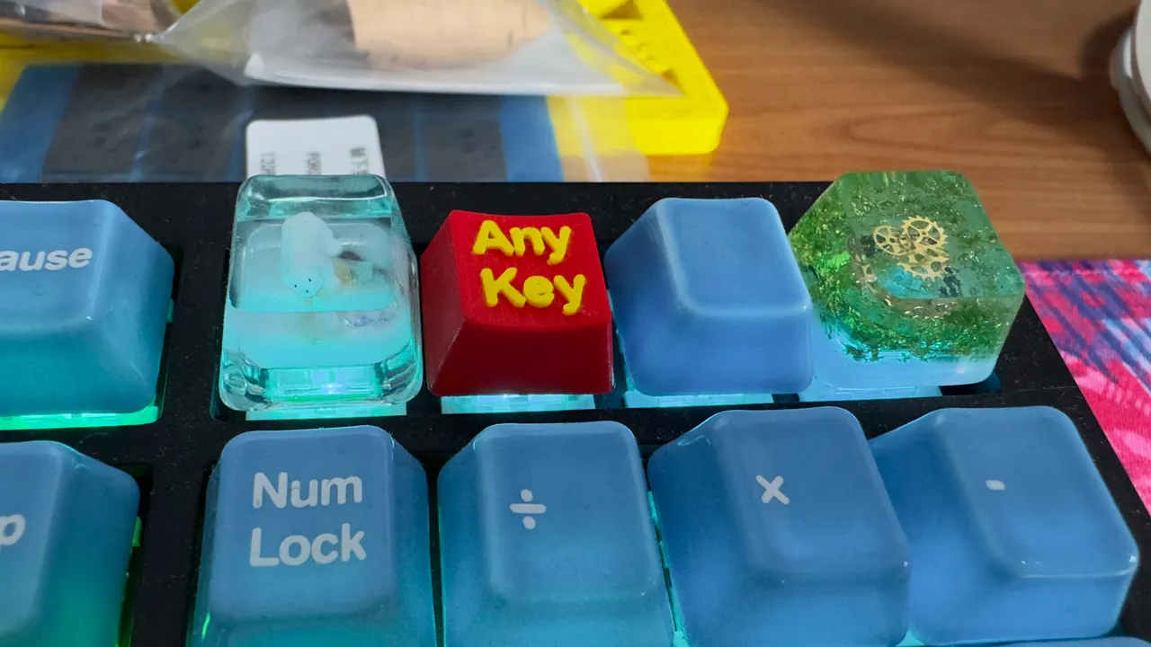 Any Key keycap by jkalf | Download free STL model | Printables.com