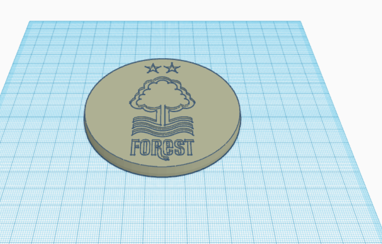 Nottingham Forest Shield by Isaac Torres Alvarez | Download free STL ...