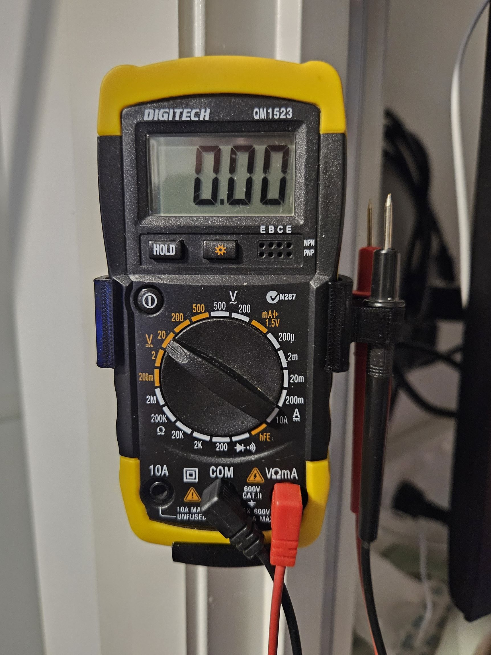 Multimeter wall bracket by siemey | Download free STL model ...