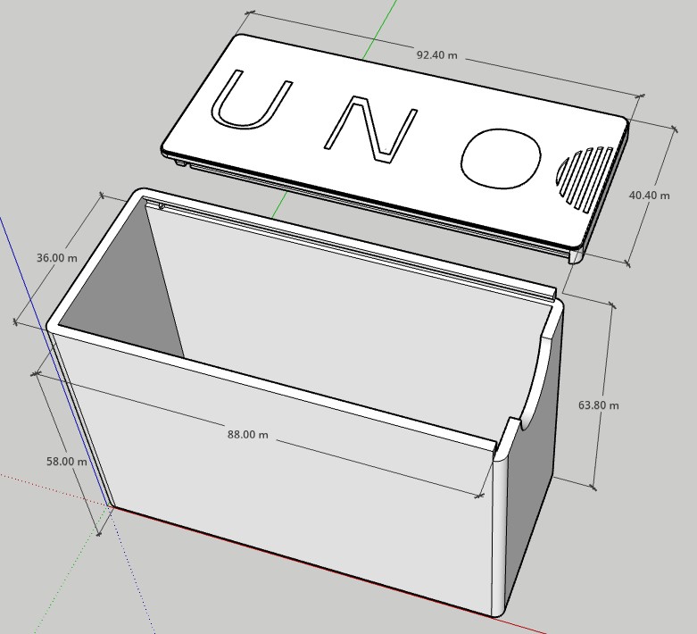 UNO Card Box - kids version and normal version by FrankyD80 | Download ...