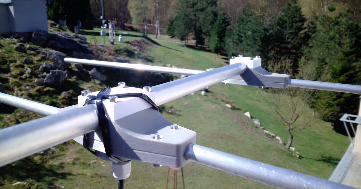 Element for making a dipole antenna by DeeDee | Download free STL model ...