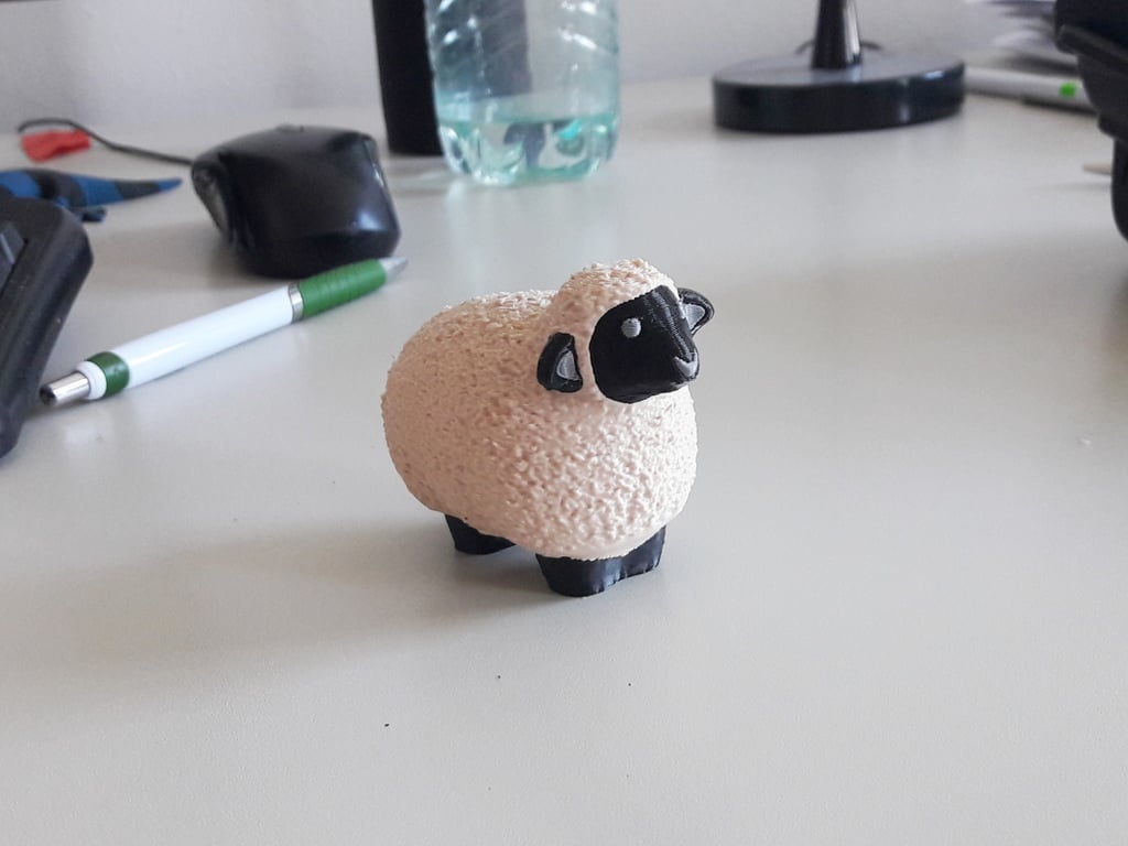 Sheep (multi-material remix) by Cipis | Download free STL model ...