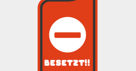 Besetzt Schild by Leonie_Sweet | Download free STL model | Printables.com