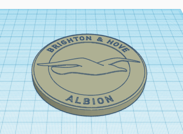 Brighton shield by Isaac Torres Alvarez | Download free STL model ...