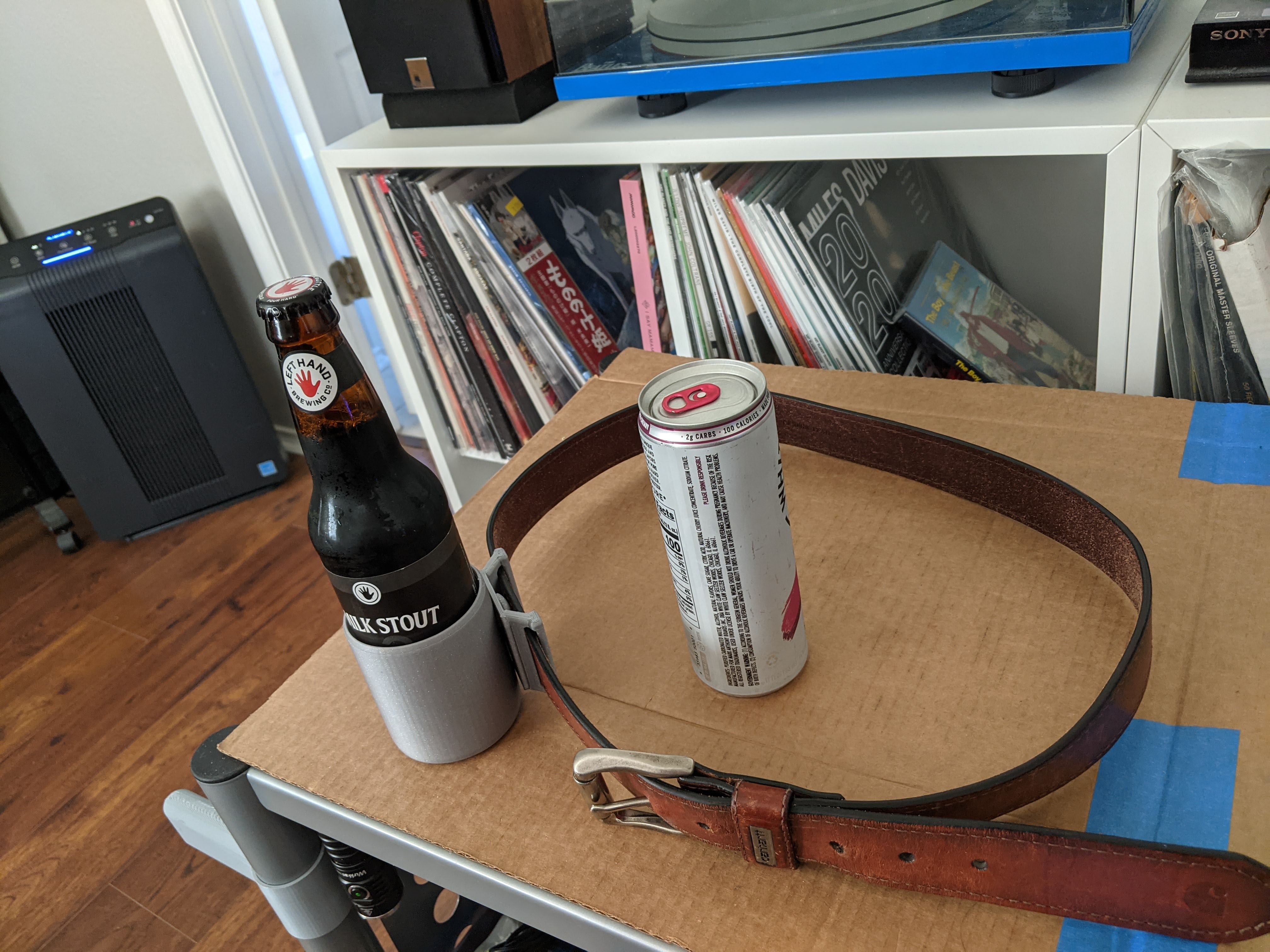 Belt Carrier - Beer Can Holder by WildChinoise | Download free STL ...