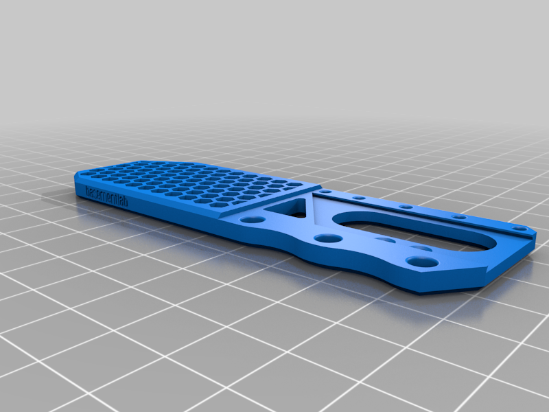 Cutter Blade Knife (w/ Safety cap) by BasementLAB | Download free STL ...