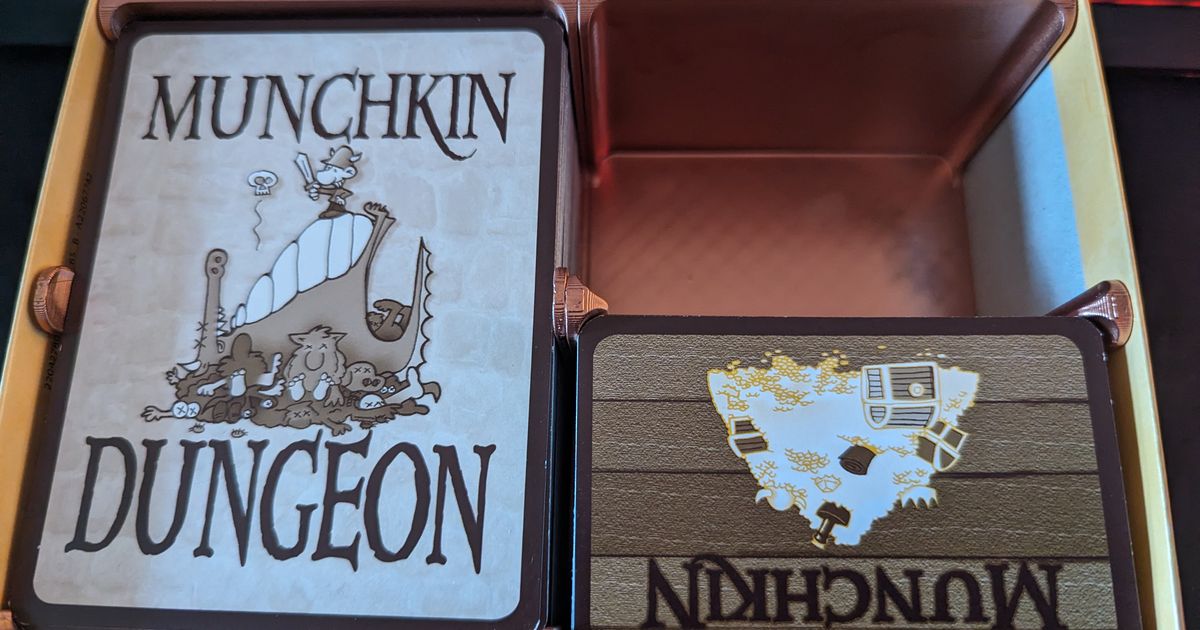 Munchkin Box Insert Modul A Remix for Dungeon Cards by Alex | Download ...