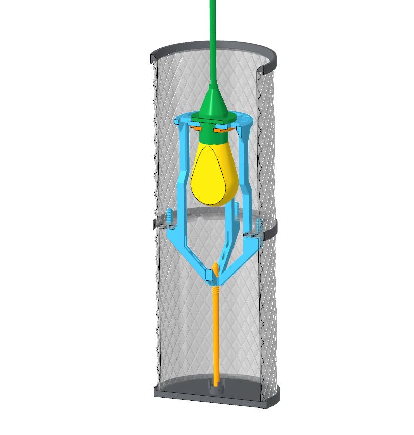 Cylinder Pendant Lamp with height 42 cm by xyz | Download free STL ...