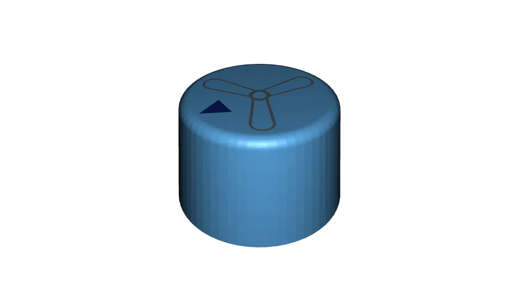 Fan Control Knob (AU) by BaronVonHake | Download free STL model ...