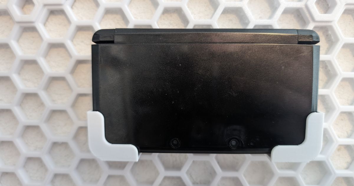 Nintendo 3DS holder for Honeycomb Storage Wall by N-Aero | Download ...
