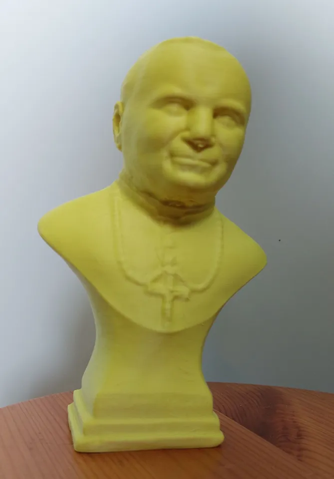 Pope John Paul II - Jan Paweł II Papież by kwl1122 | Download free STL ...