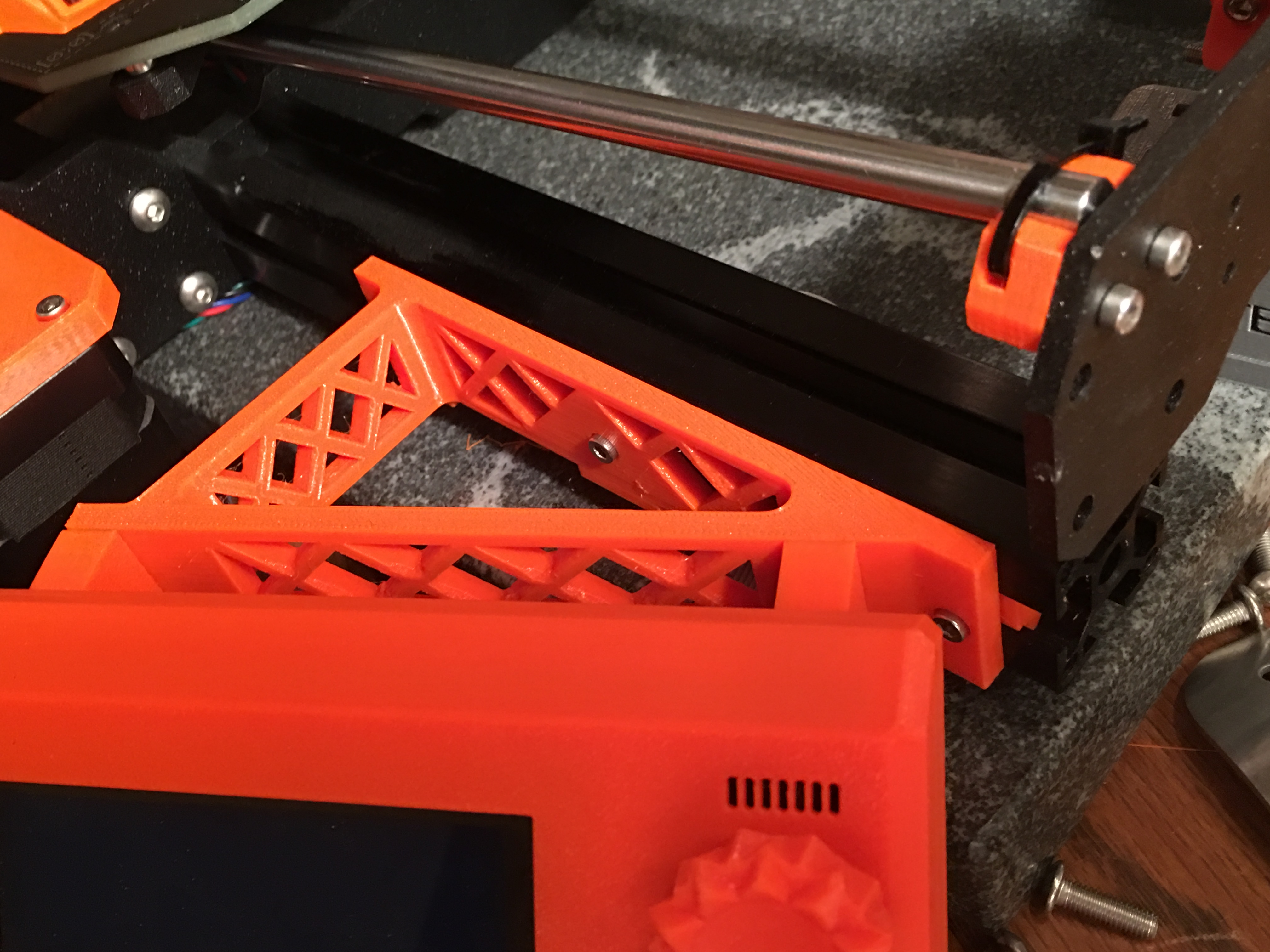 LCD Side Mount Bracket - Prusa MK3s by Real 3D Prints | Download free ...