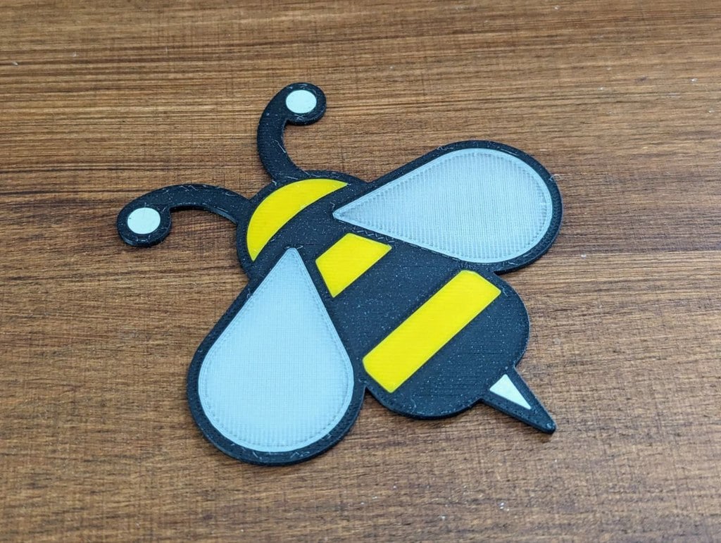 Multi-material Bee by Toastify | Download free STL model | Printables.com