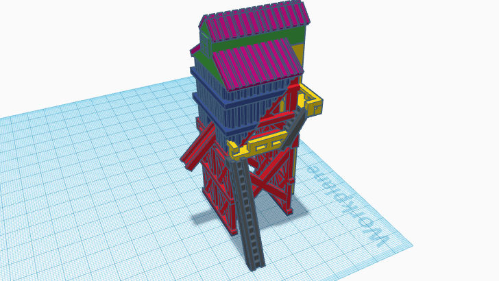 N Scale Coaling Tower Model by CopperCanyonRailway | Download free STL ...