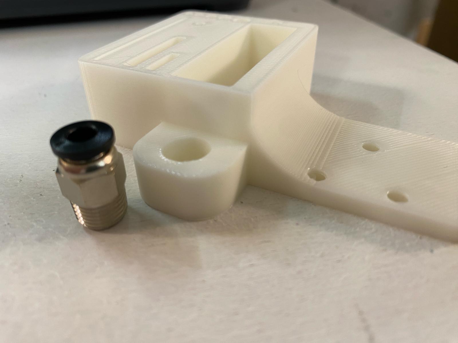 Ender V3 SE Tool Holder update with filament guide PC4-М10x1.5 by ...