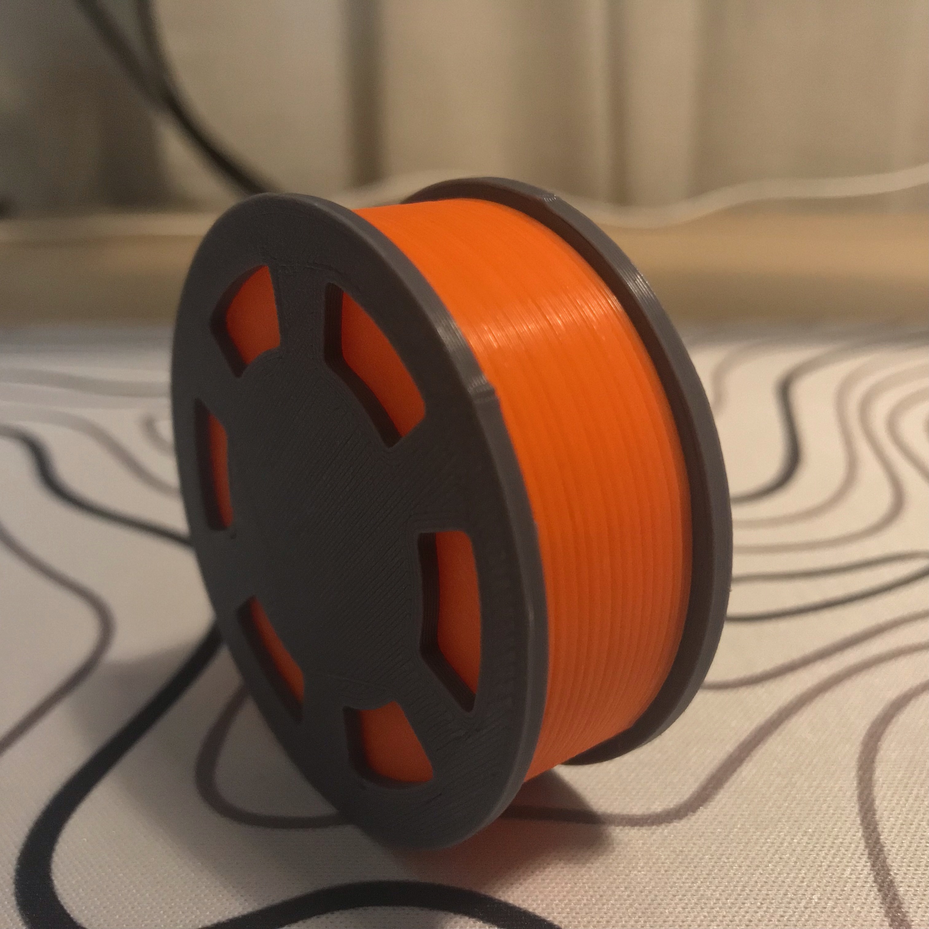 Mini Filament Spool (No AMS or MMU) by 3DPrintex | Download free STL ...
