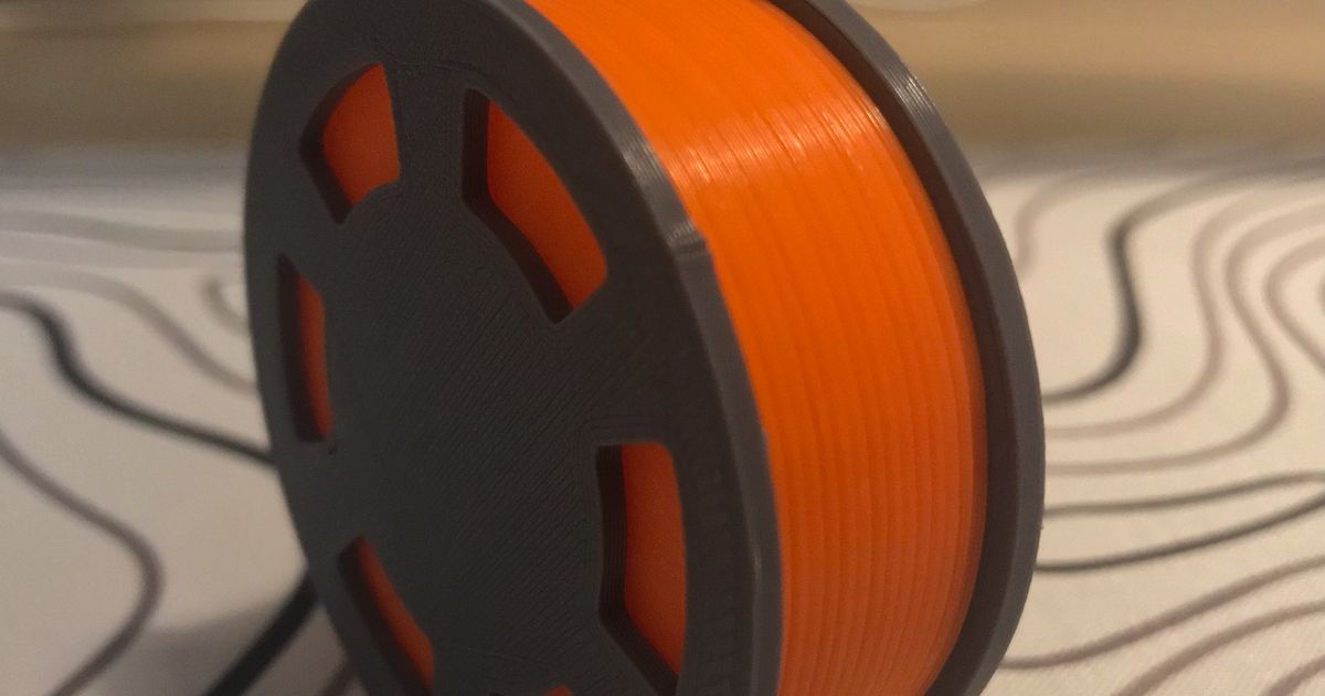 Mini Filament Spool (No AMS or MMU) by 3DPrintex | Download free STL ...