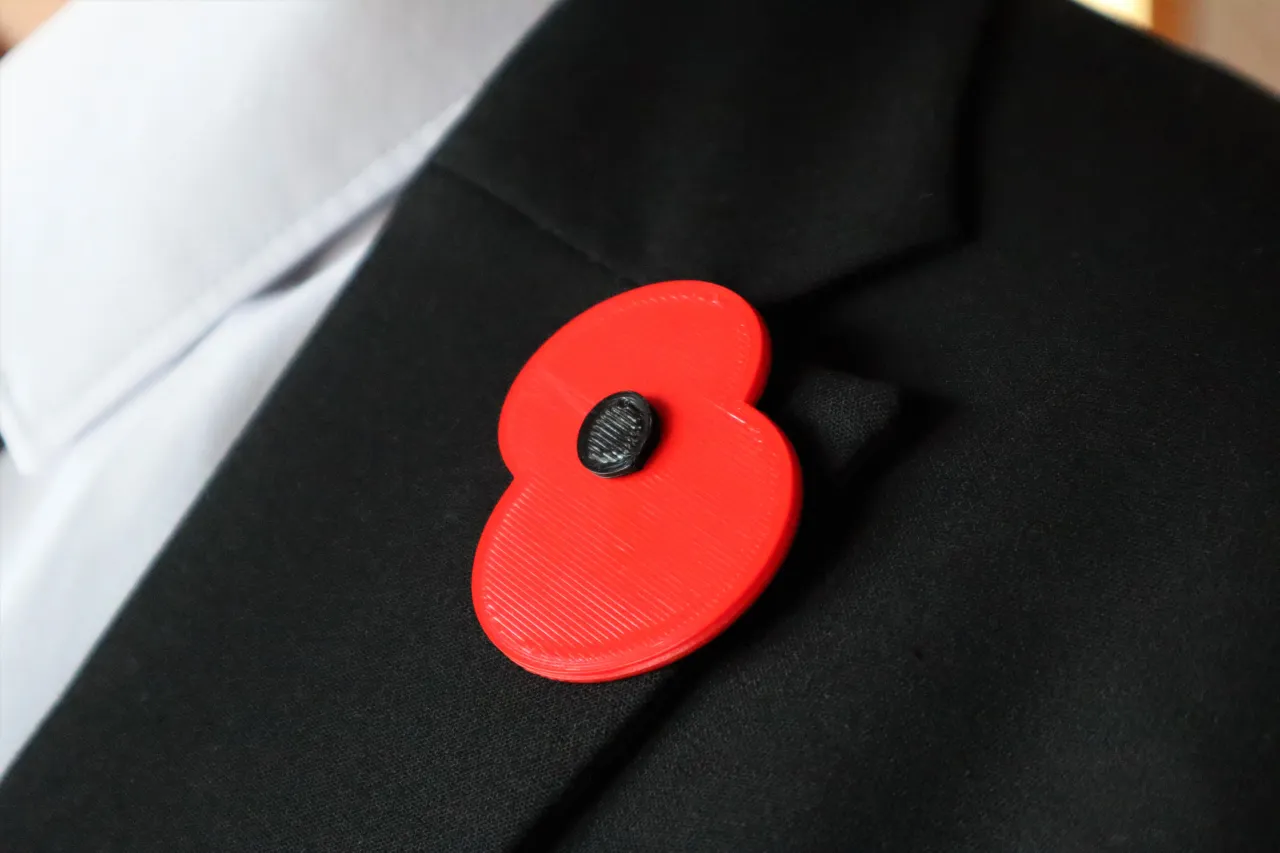 Remembrance poppy by John | Download free STL model | Printables.com