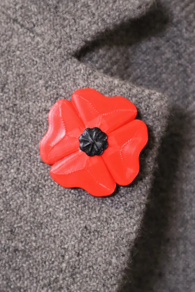 Remembrance poppy by John | Download free STL model | Printables.com