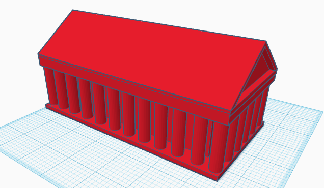 Parthenon by Konbry0423 | Download free STL model | Printables.com