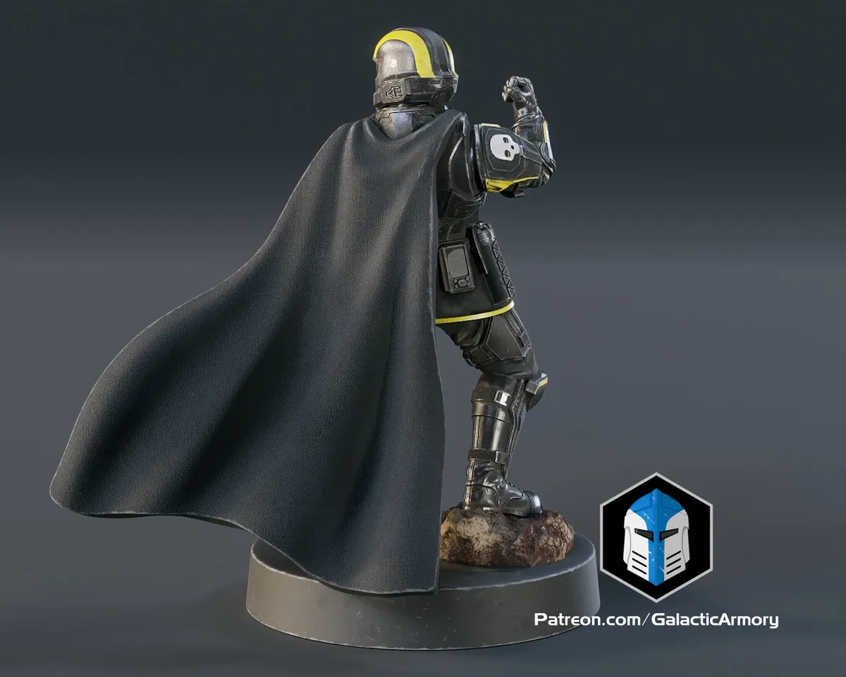 Helldiver Miniature by Galactic Armory | Download free STL model ...