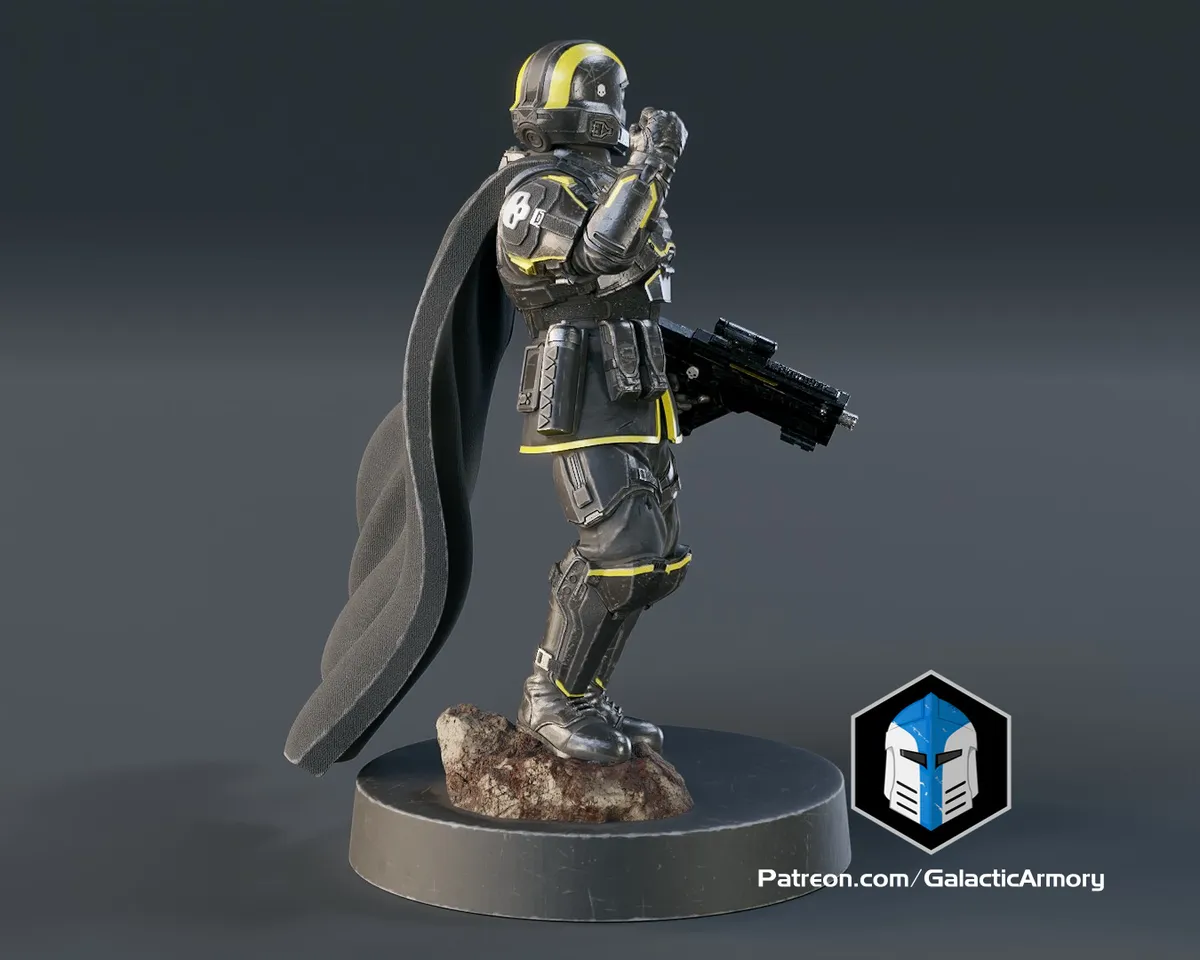 Helldiver Miniature by Galactic Armory | Download free STL model ...