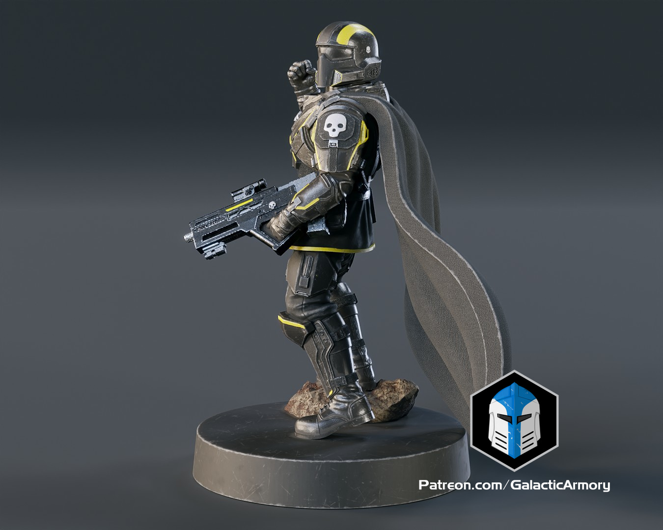 Helldiver Miniature by Galactic Armory | Download free STL model ...