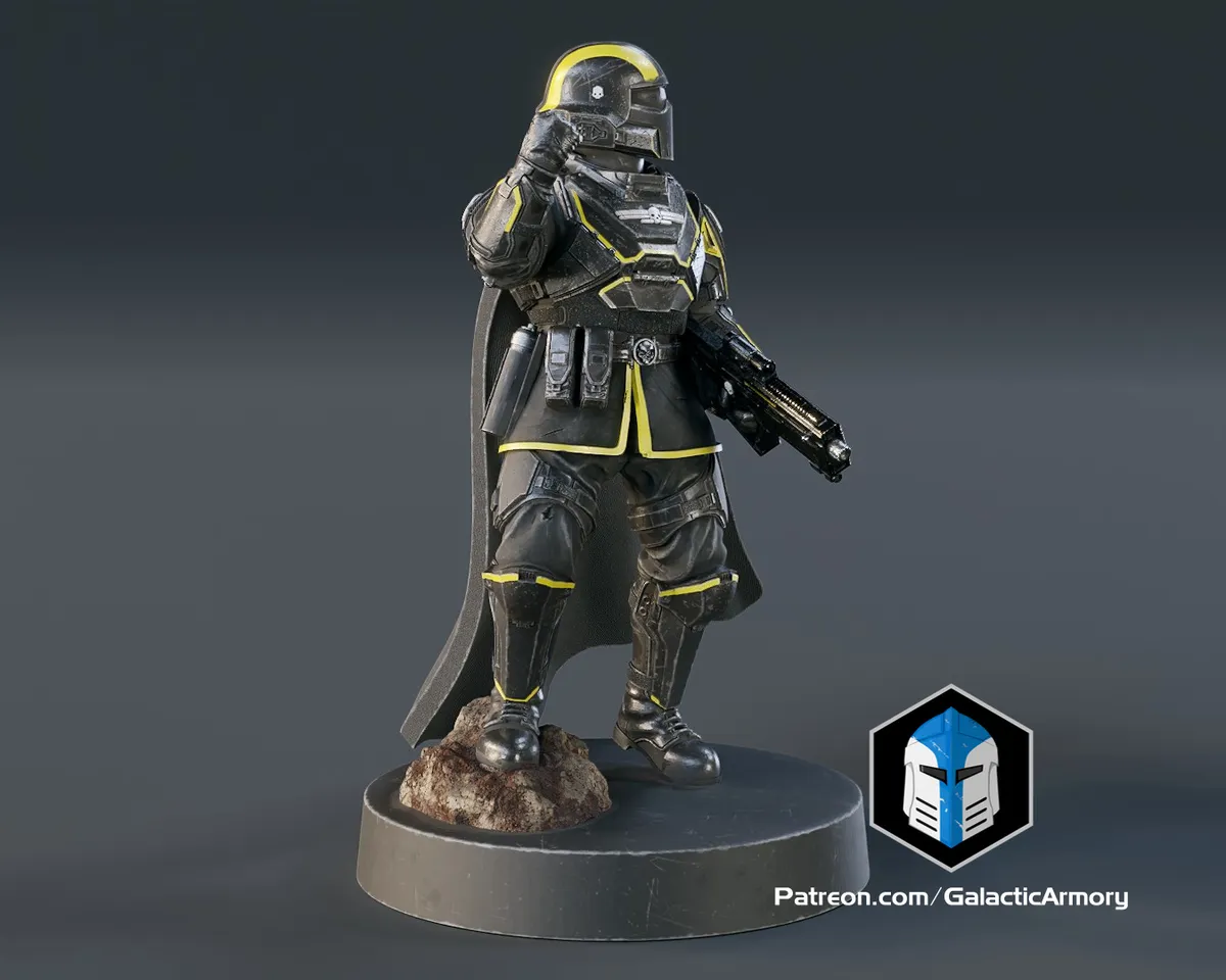 Helldiver Miniature by Galactic Armory | Download free STL model ...