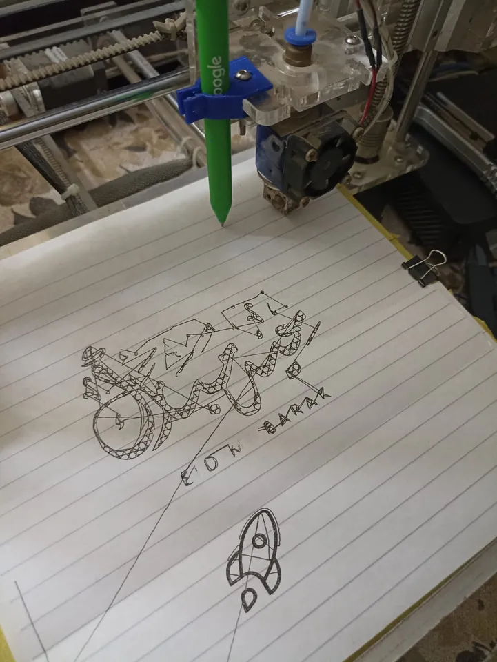 Pen Plotter by Ali Elkashef | Download free STL model | Printables.com