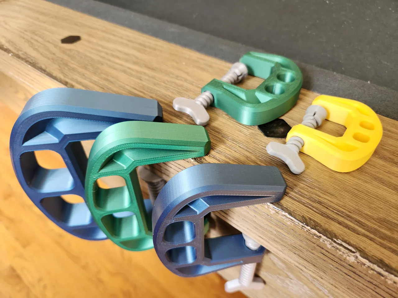 Strong Printable Clamp by squinn | Download free STL model | Printables.com