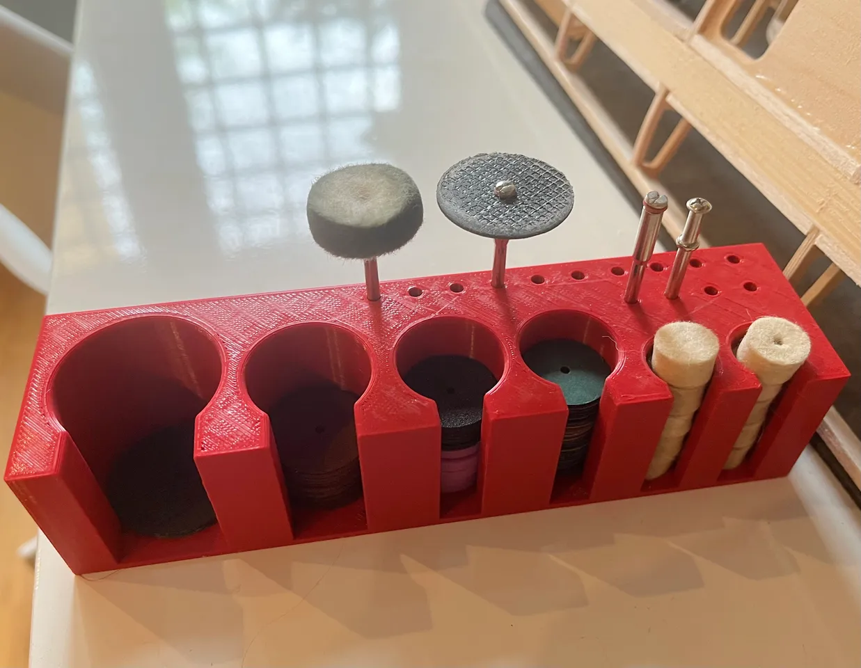 Dremel disc stand by Kulfon250 | Download free STL model | Printables.com