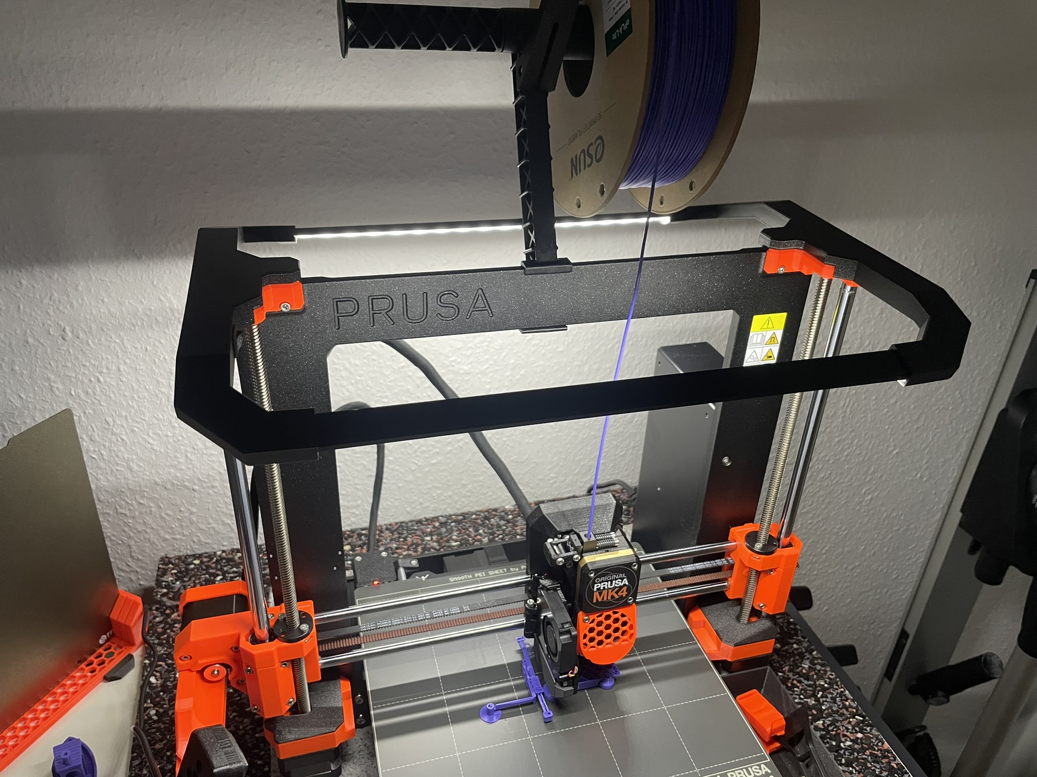 LED Light Bar Prusa MK4 MMU 17x7mm by Chris_Schumi | Download free STL ...