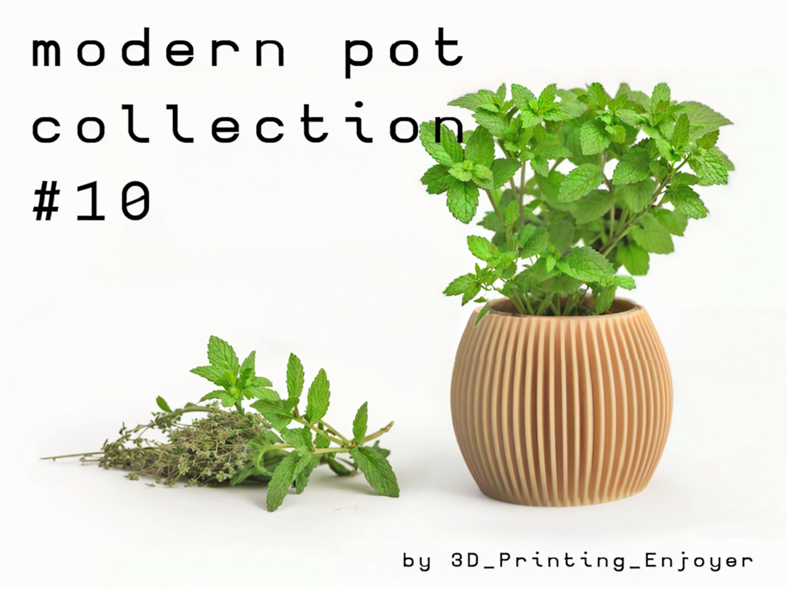 modern pot collection #10 by 3D_Printing_Enjoyer | Download free STL ...
