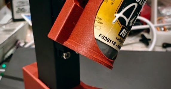 Improvised Paint Mixer for Miniature Paints using Servo by Peter ...