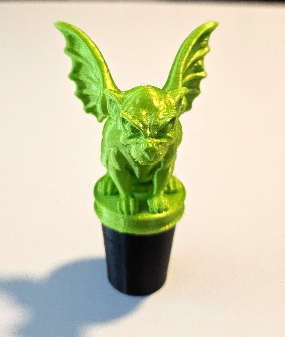 Bottle Topper - Gargoyle by mhparsons | Download free STL model ...