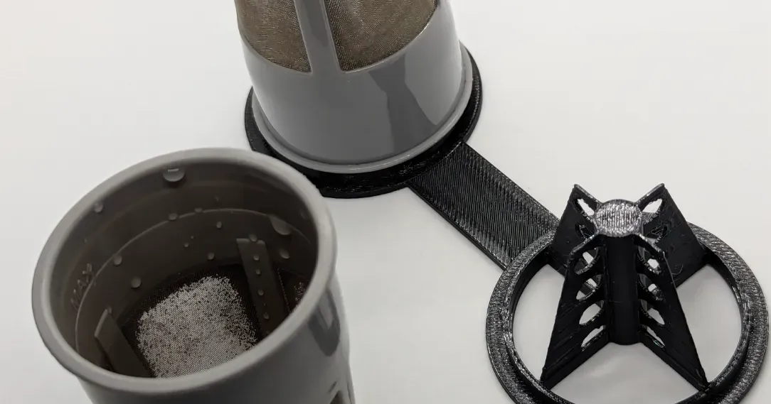 Dual Reusable K-Cup Holder by C Fink | Download free STL model ...