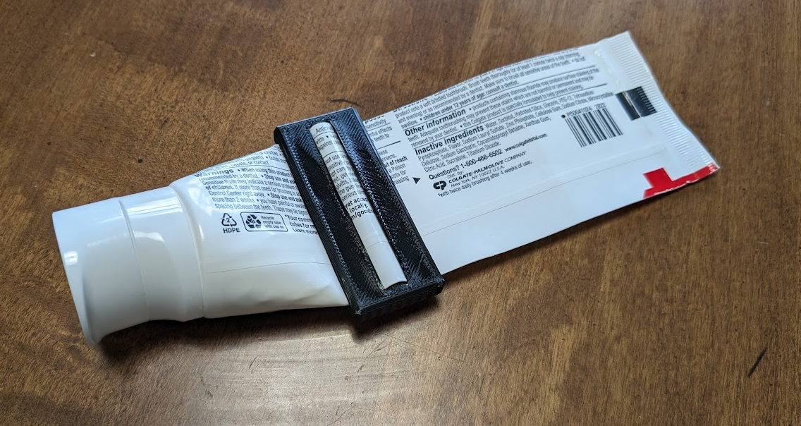 Yet Another Toothpaste Tube Squeezer by Girak | Download free STL model ...