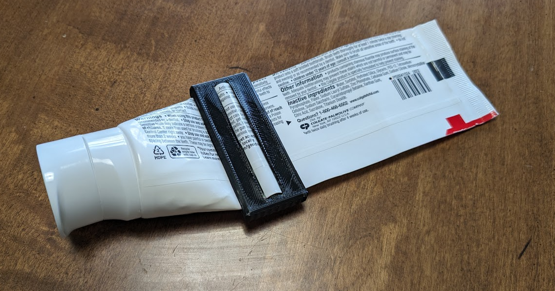 Yet Another Toothpaste Tube Squeezer by Girak | Download free STL model ...