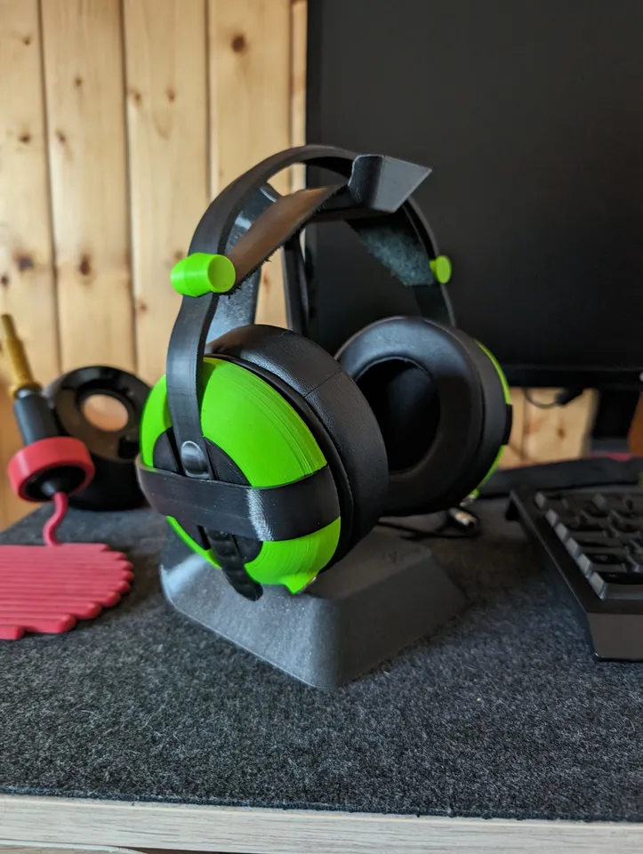 Headset Stand by Biny | Download free STL model | Printables.com