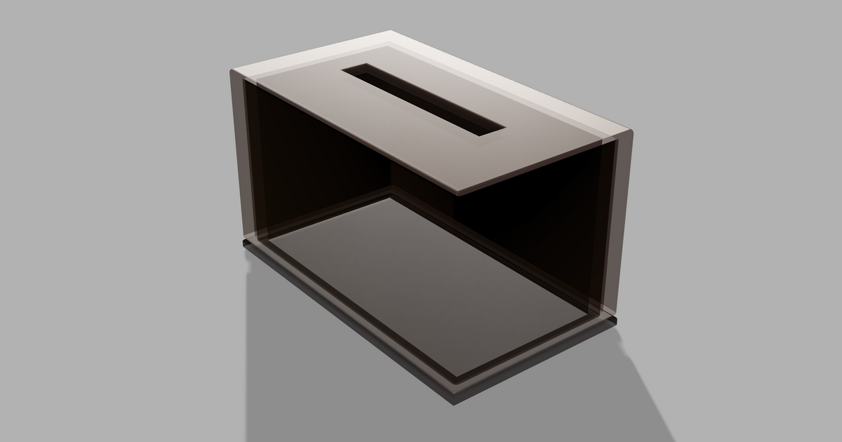 CVI Tissue/Scarf Box by Russell Drumbore | Download free STL model ...