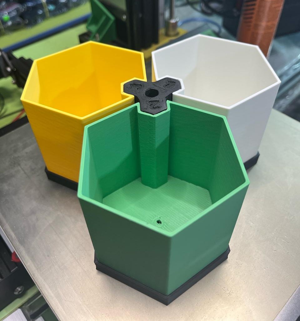 MACETAS EXAGONALES / EXAGONAL POTS by D3D | Download free STL model ...