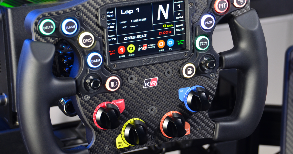 GR.3S Steering Wheel by KODAI Racing | Download free STL model ...