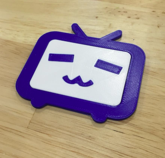 Bilibili logo & TV collection by Andrey Orlov | Download free STL model | Printables.com