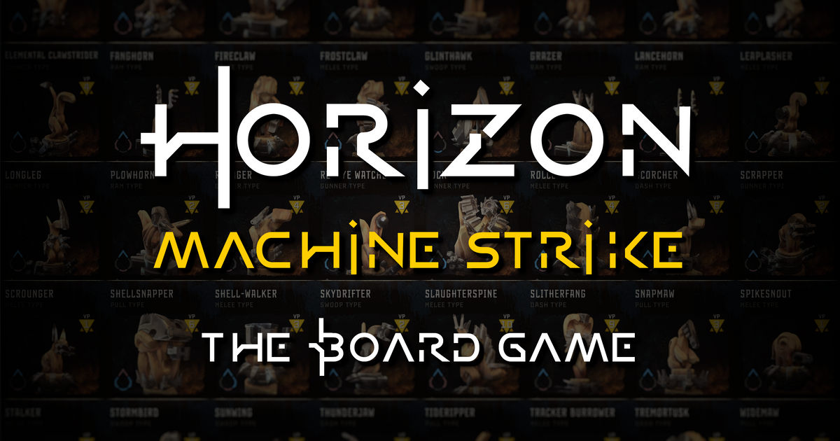 Machine Strike - Horizon Forbidden West Board Game por DSpecter ...